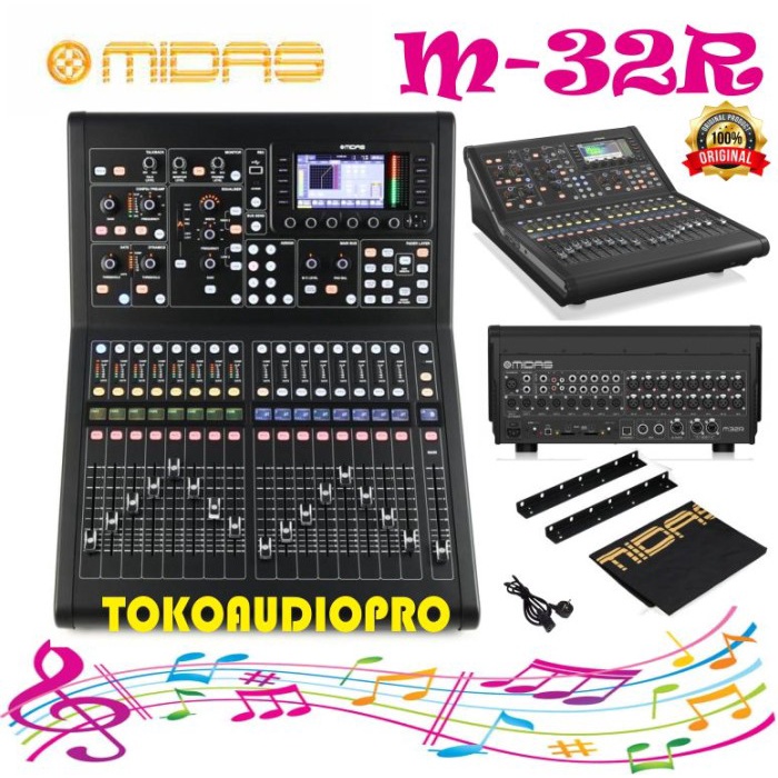 Jual Midas M32R LIVE Digital Mixer Original | Shopee Indonesia