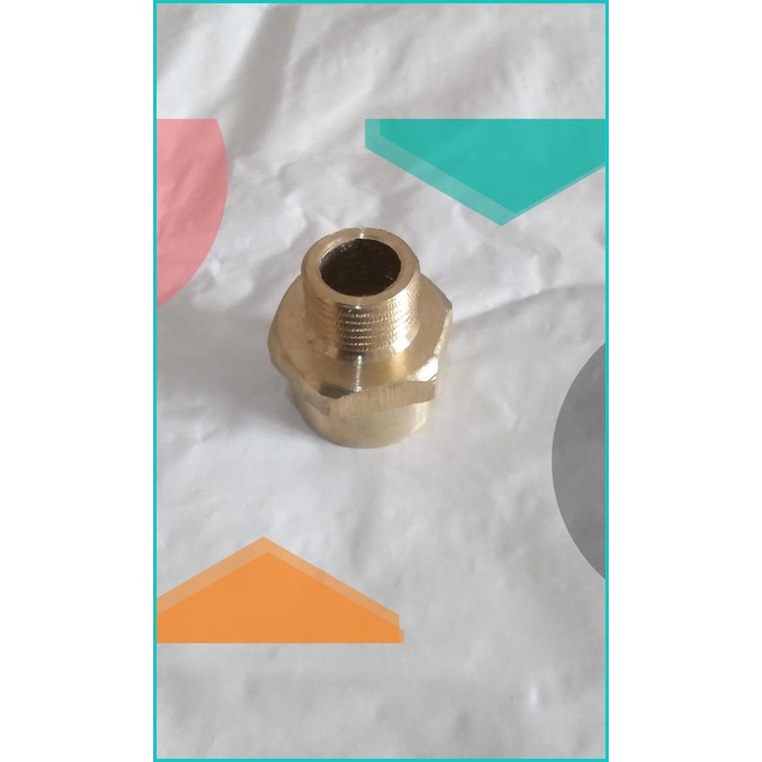 Jual nepel plug sok 1/2" drat dalam x 3/8" drat luar 20JVLZ3 last stok ...