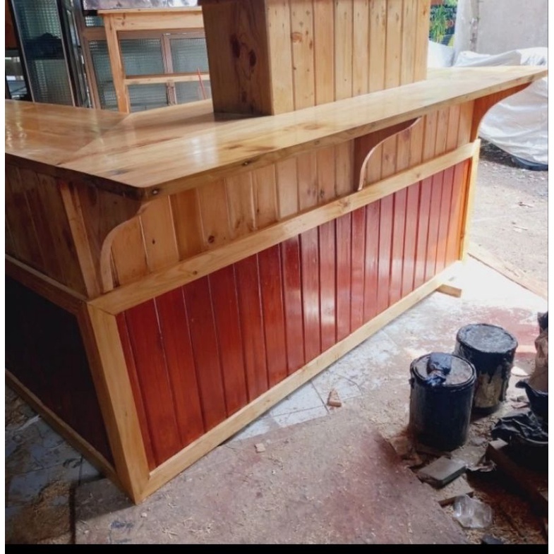 Jual Meja Kasir 3,5 Meter | Meja Bar 3,5 Meter | Meja Kasir Warung ...