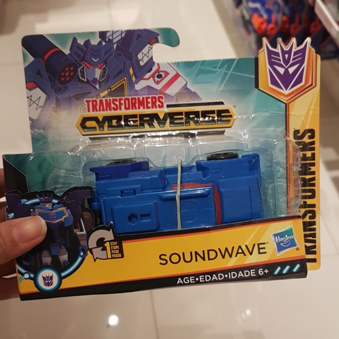 Jual MUST HAVE!! TRANSFORMERS SOUNDWAVE CYBERVERSE ORIGINAL HASBRO ...