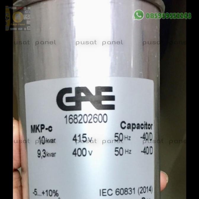Jual Kapasitor Bank Gae 10Kvar 415V / Capacitor Bank Gae 10 Kvar Mkpc Mkp | Shopee Indonesia