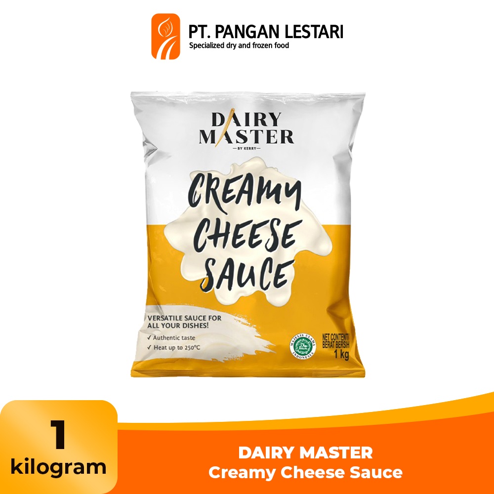 Jual DAIRY MASTER Creamy Saus Keju Cheese Sauce 1 kg | Shopee Indonesia