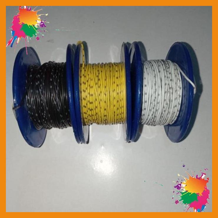Jual kabel awg28 awg 28 jumper tunggal serabut halus rambut rakit [raj ...