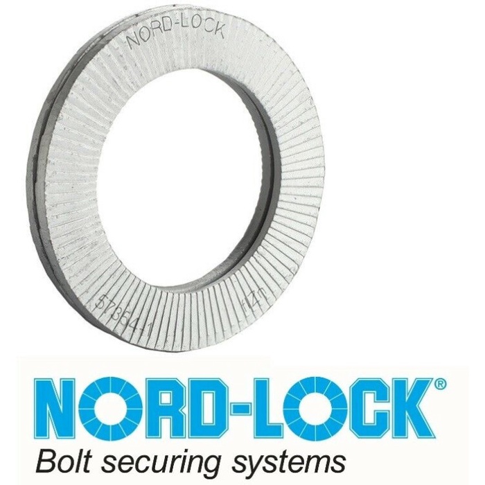 Jual Promo Nord-Lock Steel Washer Nl4 / M4 Original Terbaru | Shopee ...