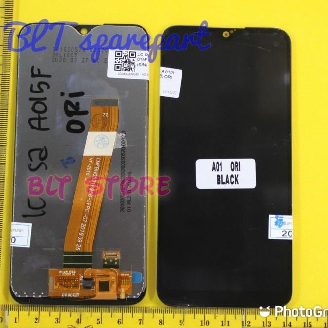 Jual LCD DISPLAY TOUCHSCREEN SAMSUNG GALAXY A01 A015 A015F ORIGINAL BIG ...