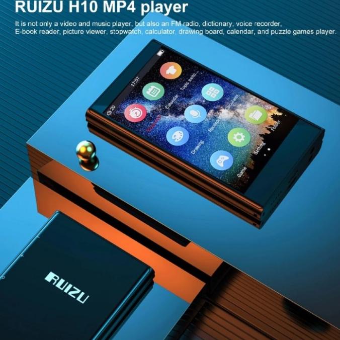 Jual MP3 MP4 Audio Video Player Bluetooth HQ SQ FM FLAC - RUIZU H10 ...