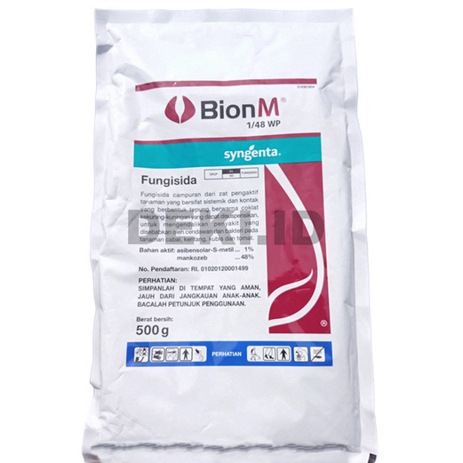 Jual Bion M 1 48 wp 500gr Fungisida Sistemik Obat Jamur Busuk Daun Buah ...