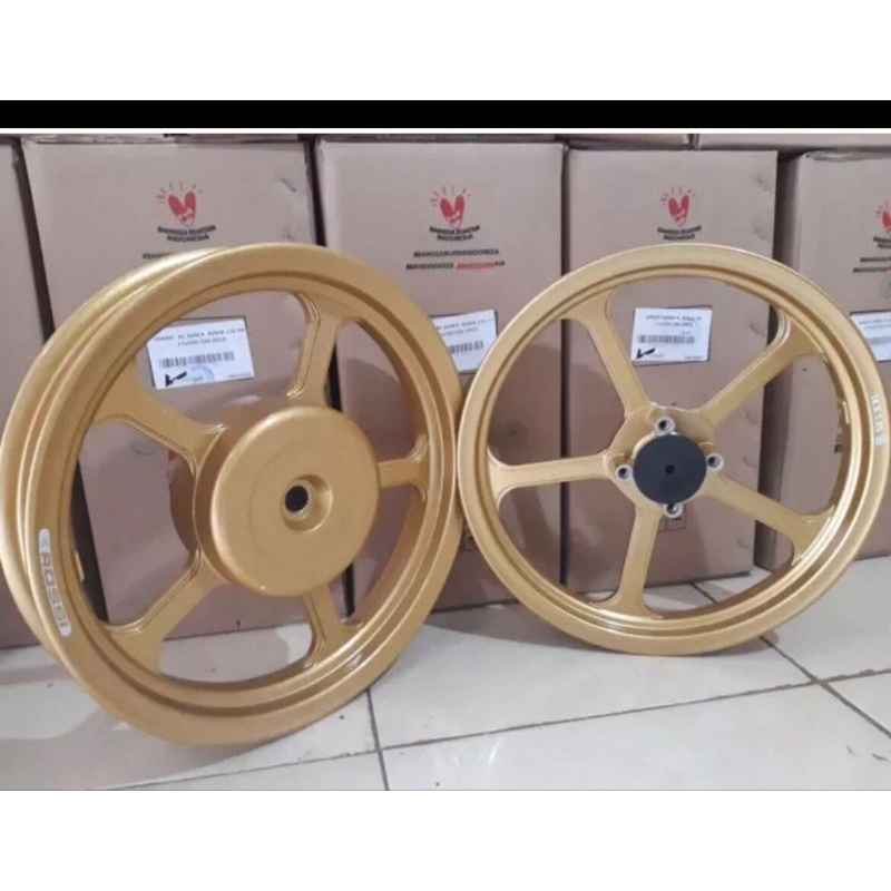 Jual velg racing palang Halley untuk Beat, Scoopy, Vario 110, spacy, Genio uk185/215x14 | Shopee ...