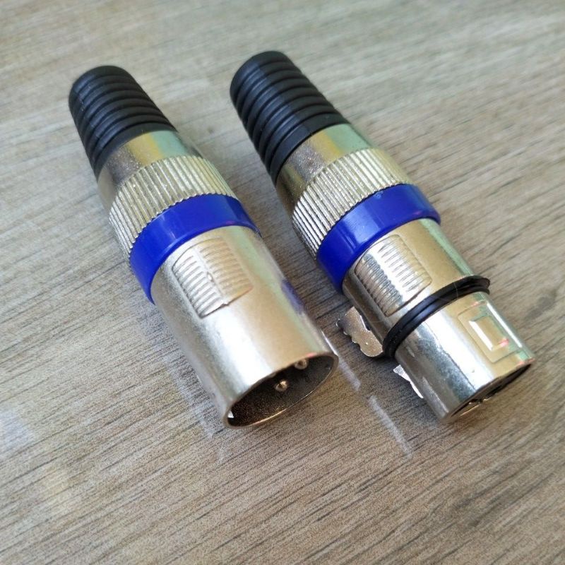 Jual jack Canon male plus female body xlr | Shopee Indonesia