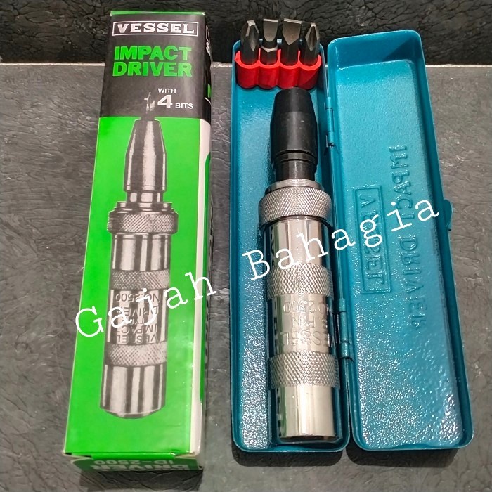 Jual Jual!! Obeng ketok set 5pcs Obeng getok putar screwdriver set besi ...