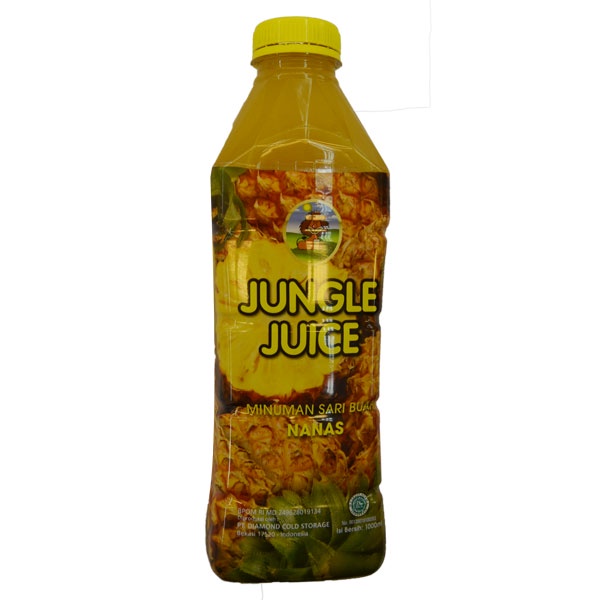 Jual JUNGLE JUICE PINEAPPLE 1 LITER - JUS | Shopee Indonesia