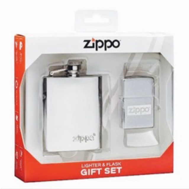 Jual Original Zippo & Flask set 49358 | Shopee Indonesia