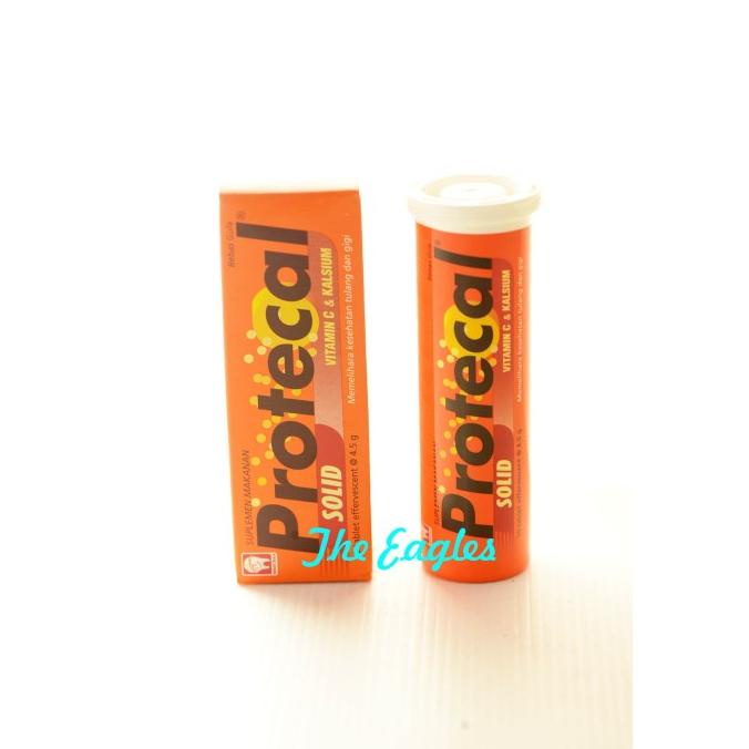 Jual Protecal Solid supplemen makanan vitamin C kalsium memelihara ...