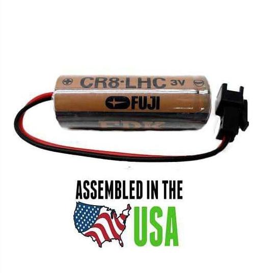 Jual COD!! battery fuji electric FDK CR8-LHC 3V lithium 3000mAH for PLC ...