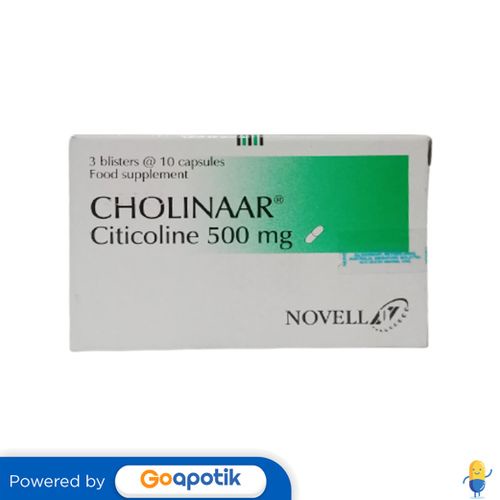Jual CHOLINAAR 500 MG BOX 30 KAPSUL | Shopee Indonesia