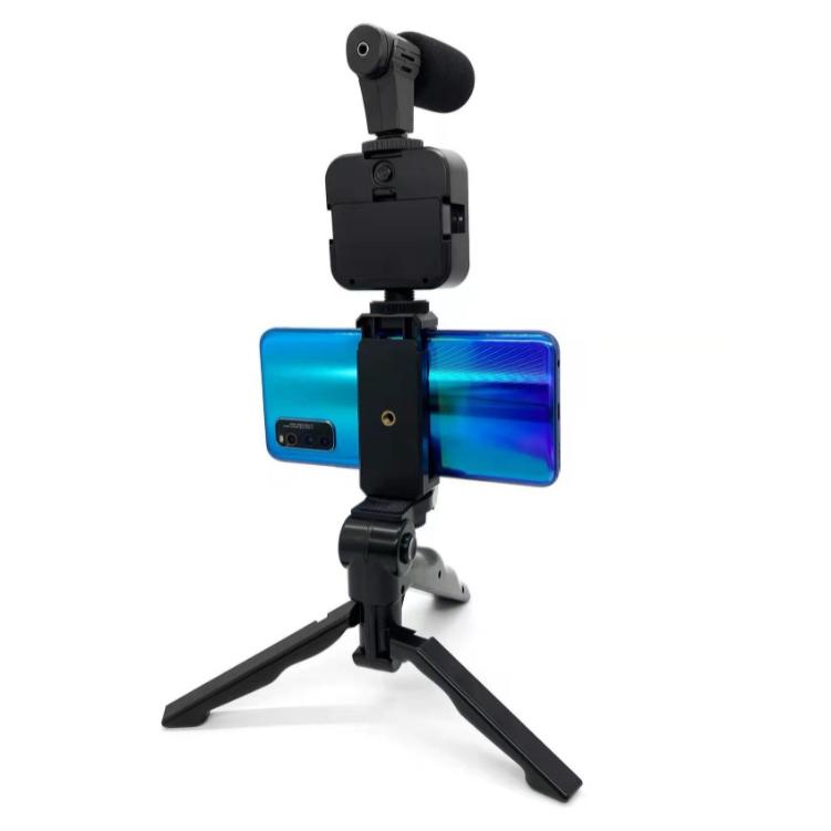 Jual Promo Kit01 Vlogging Kit Paket Vlog 5 Item Led Video Light Phone ...