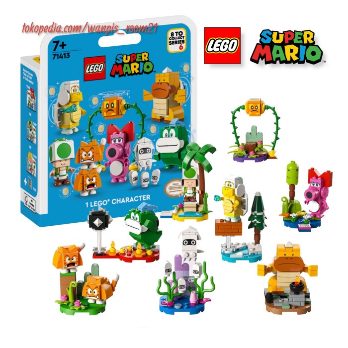 Jual Lego Super Mario 71413 Series 6 - Lego Karakter Super Mario Bros ...