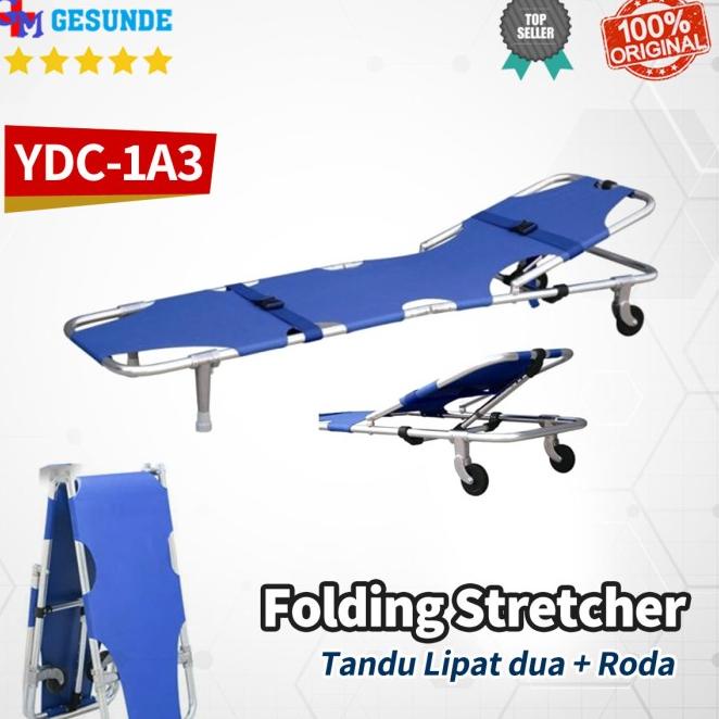 Jual Tandu Lipat + Roda + Adjustable Headrest (Kode : Ydc-1A3) | Shopee ...