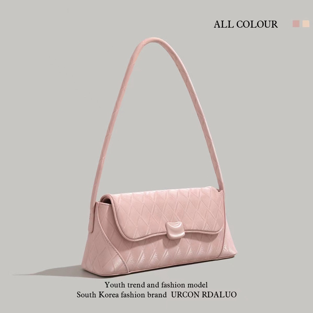 Jual Tas Baguette Berlian Ceruk untuk Wanita 2023 Tas Tangan Merah Muda ...