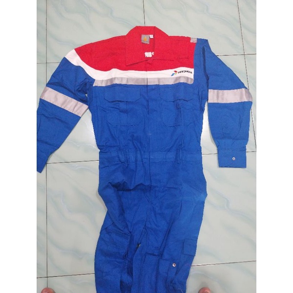Jual Coveroll Pertamina Defender Ultra / BR-FLAME Shield | Shopee Indonesia