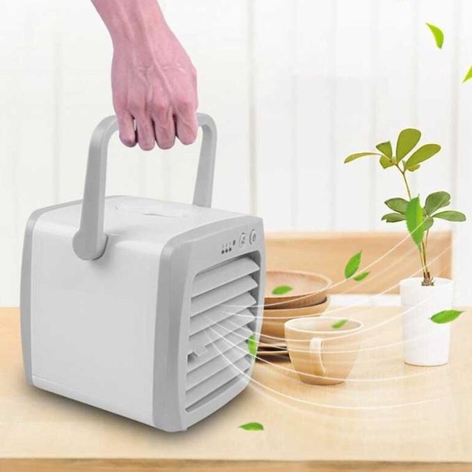 Jual Kipas Angin Cooler AC Mini Spray Uap Air Pendingin Portable 150ml ...