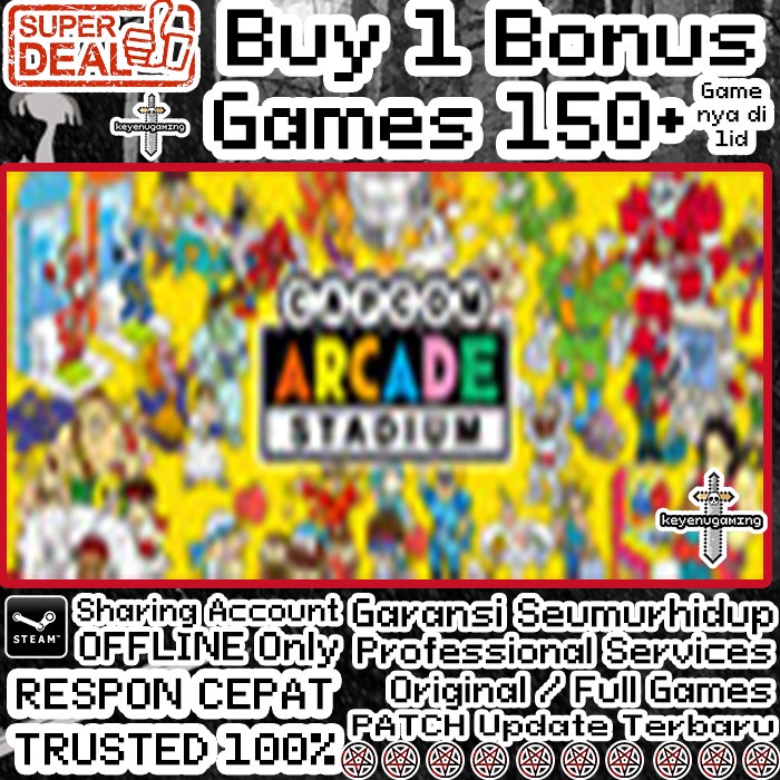 Jual Capcom Arcade Stadium Buy 1 Get 150 GAME Original PC Game KOLEKS ...