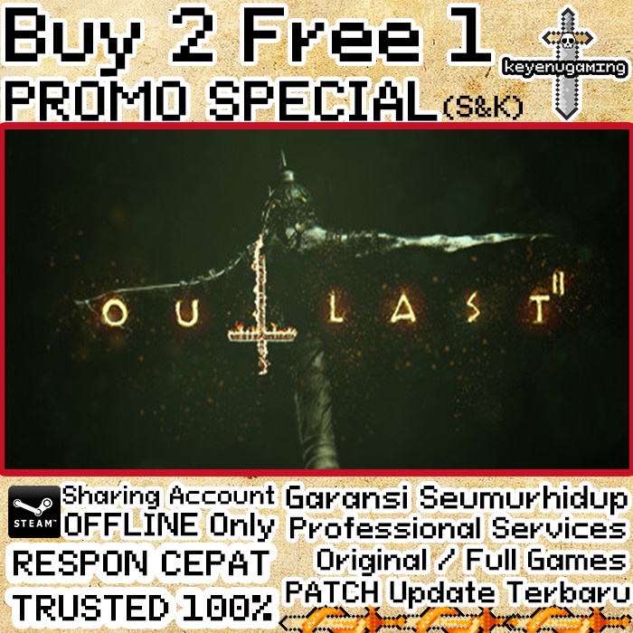 Jual Outlast 2 PC FULL DLC - Buy 2 Get 1 GAME Original | Shopee Indonesia