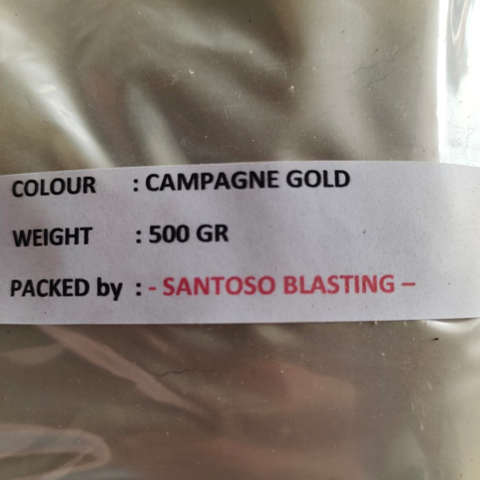 Jual BUBUK POWDER COATING GOLD CHAMPAGNE | Shopee Indonesia