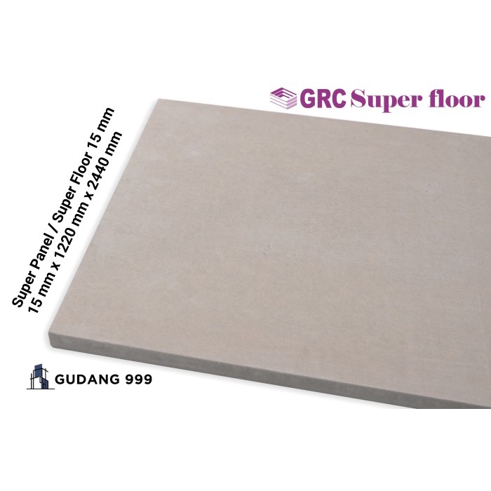 Jual Super Floor Grc 15 Mm / Super Panel / Floor Lantai Grc 1.22X 2.44 ...