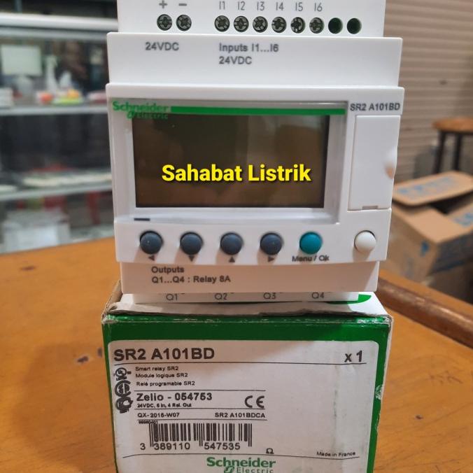 Jual SR2A101BD Schneider / Smart Relay Zelio SRA101BD 24VDC Schneider | Shopee Indonesia