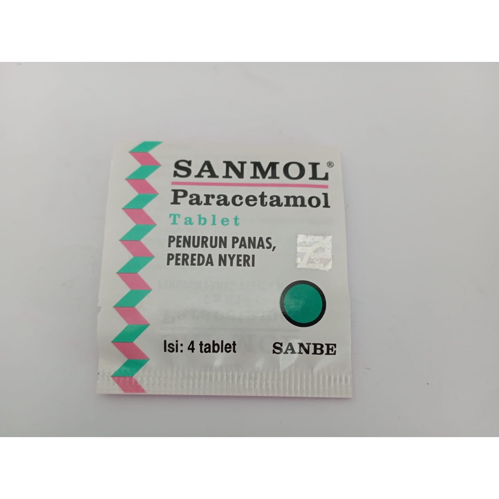 Jual SANMOL 500MG 1 STRIP ISI 4 TABLET | Shopee Indonesia