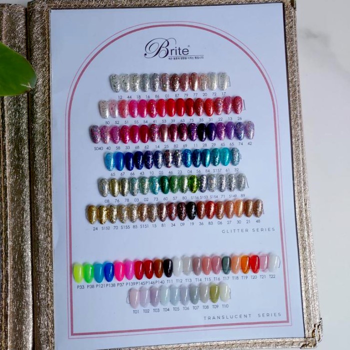 Jual Promo Brite Gel Nail Polish. Made In Korea | Shopee Indonesia