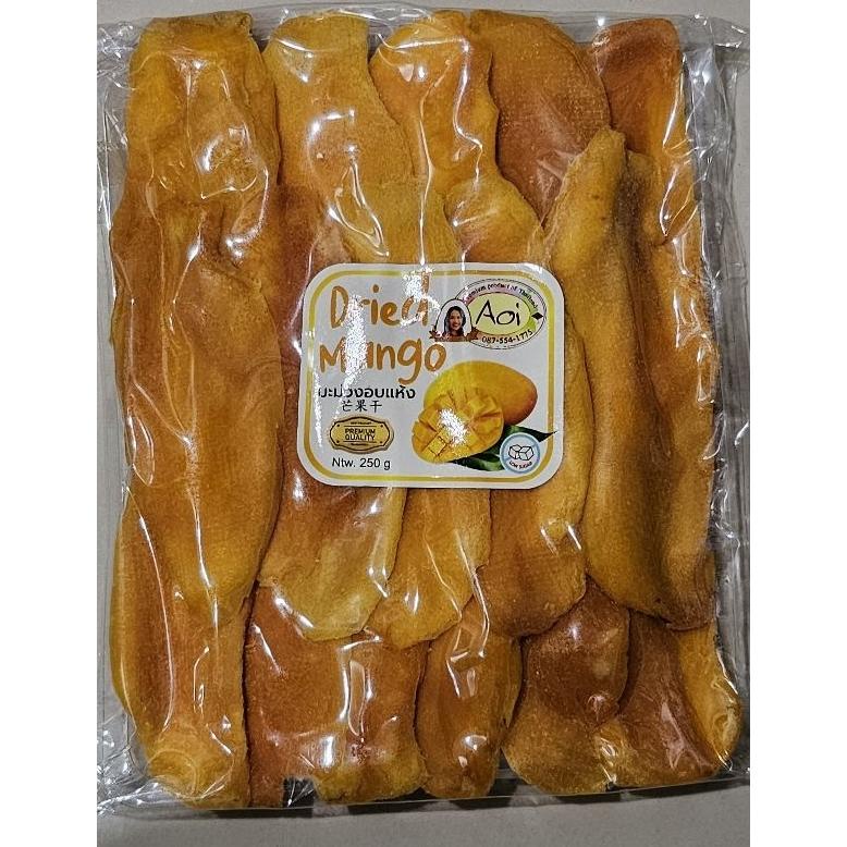 Jual Dried Mango AOI 250 Gr Ada Original dan Spicy Enak Banget Ori ...