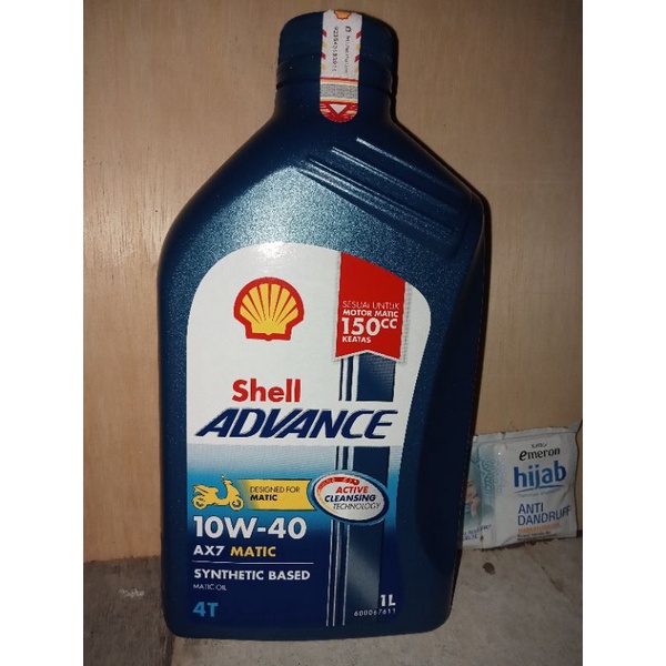 Jual BOTOL OLI SHELL ADVANCE | Shopee Indonesia