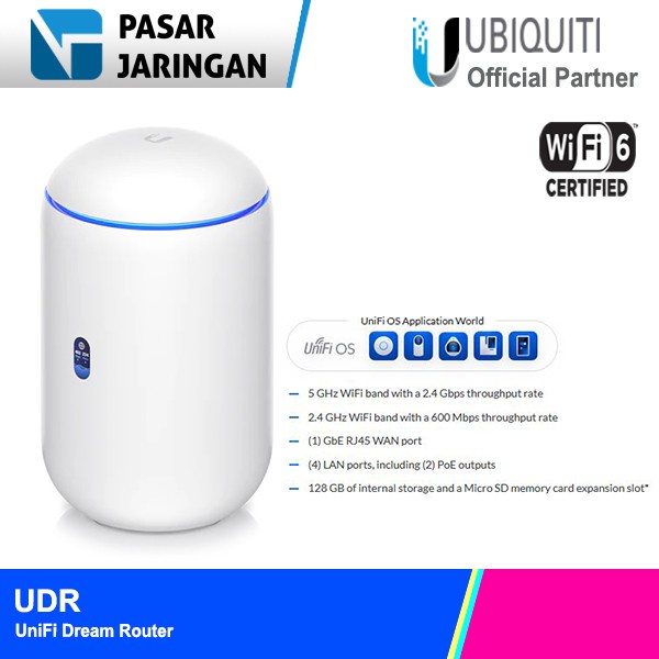 Jual UBIQUITI UDR Unifi Dream Router UDR-US | Shopee Indonesia