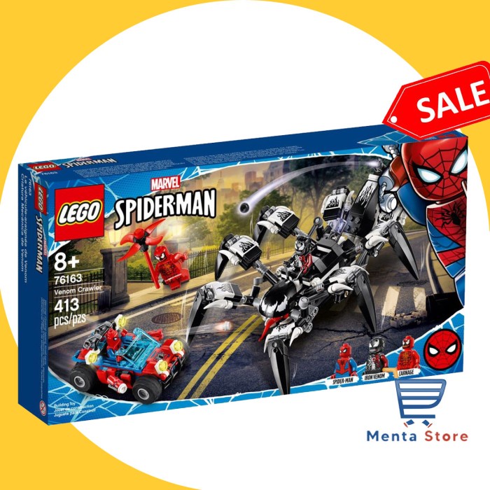 Jual LEGO Marvel Spiderman 76163 Venom Crawler Review Online Store Ori ...