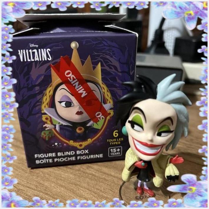 Jual [DSY] MINISO FIGURE BLINK BOX DISNEY VILLAINS - CRUELLA DE VIL ...