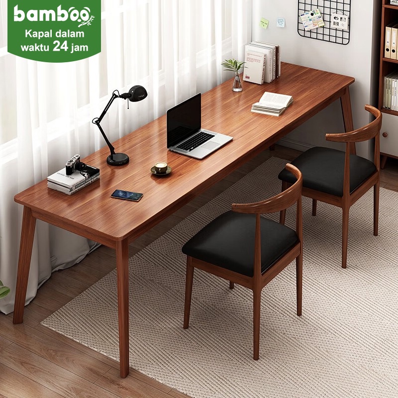 Jual Meja kantor Kayu160CM Meja Kerja Murah Meja Belajar Meja Makan ...