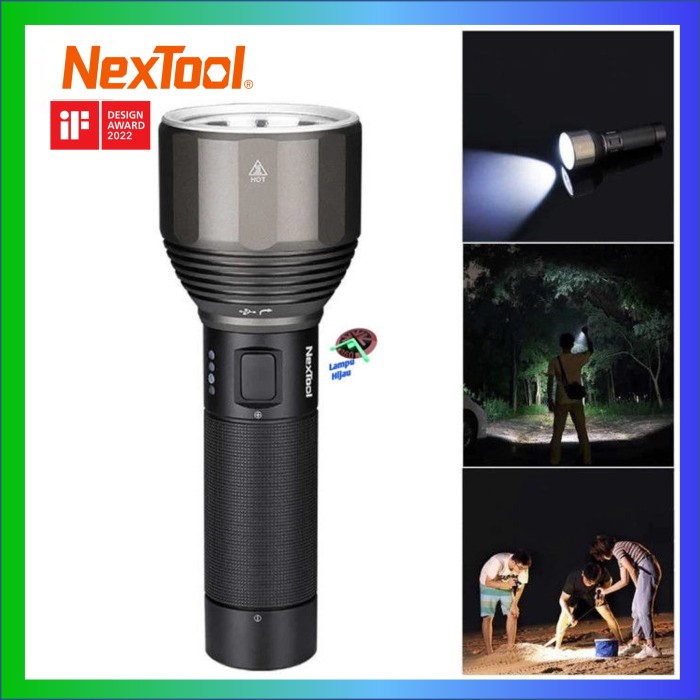 Jual Baru!! Senter 2000 lumen Tahan Air IPX7 Rechargeable 380m 5 Mode ...