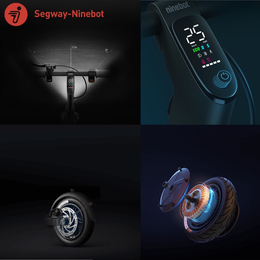 Jual Segway Ninebot Kick Scooter F25 / Jarak Tempuh 20km / Kecepatan ...
