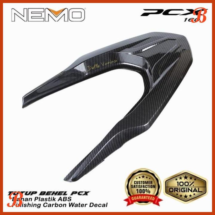 Jual COVER TUTUP BEHEL BELAKANG CARBON HONDA PCX 160 NEW NEMO | PX ...