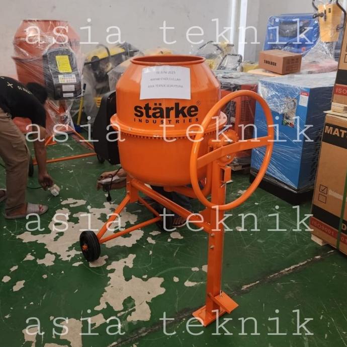 Jual Terbaru! Mesin Pengaduk Semen Molen Concrete Mixer 120 Liter Tigon Original | Shopee Indonesia