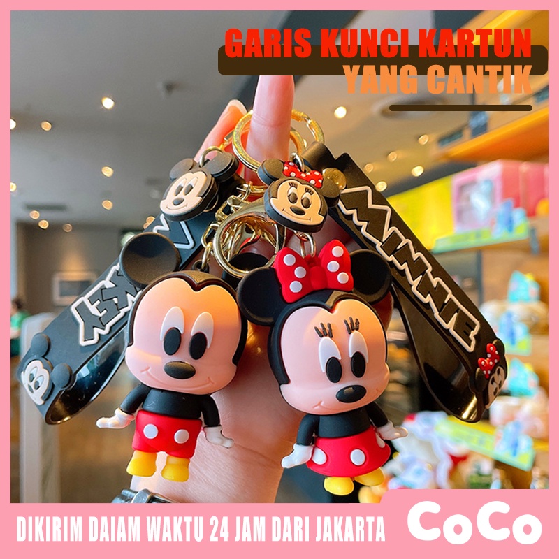Jual Key Chain High Quality Gantungan Kunci Karakter Kartun Lucu PVC ...