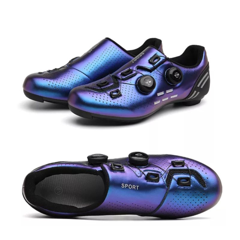 Jual Sport Sepatu Sepeda Multi Cleat Roadbike Mtb 2 Boa Cycling Shoes ...