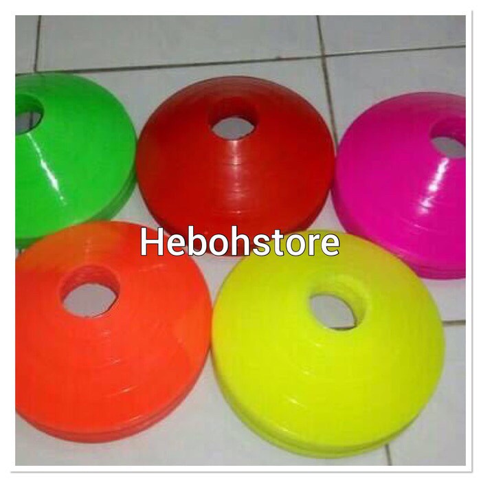 Jual Cone Cones Mangkok Bulat (12 Pcs)1 Lsn Untuk Latihan Bola Sepeda ...