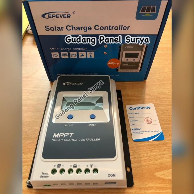 Jual Solar Charge Controller 10A EPEVER TRACER 1210AN LCD REAL MPPT 12/24V dijamin | Shopee ...