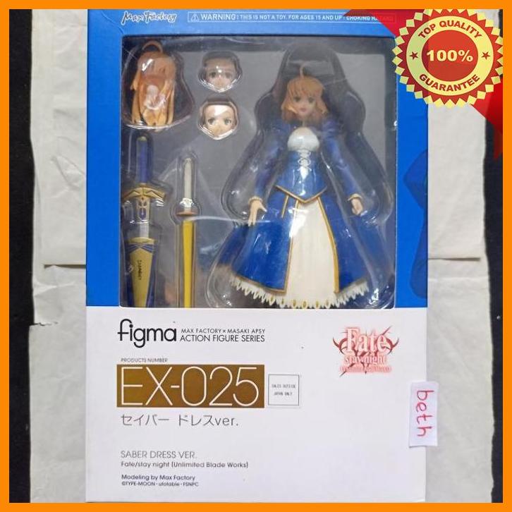 Jual (BET) ORI FIGMA SABER DRESS VER FATE STAY NIGHT EX-025 (NOT SHF ...