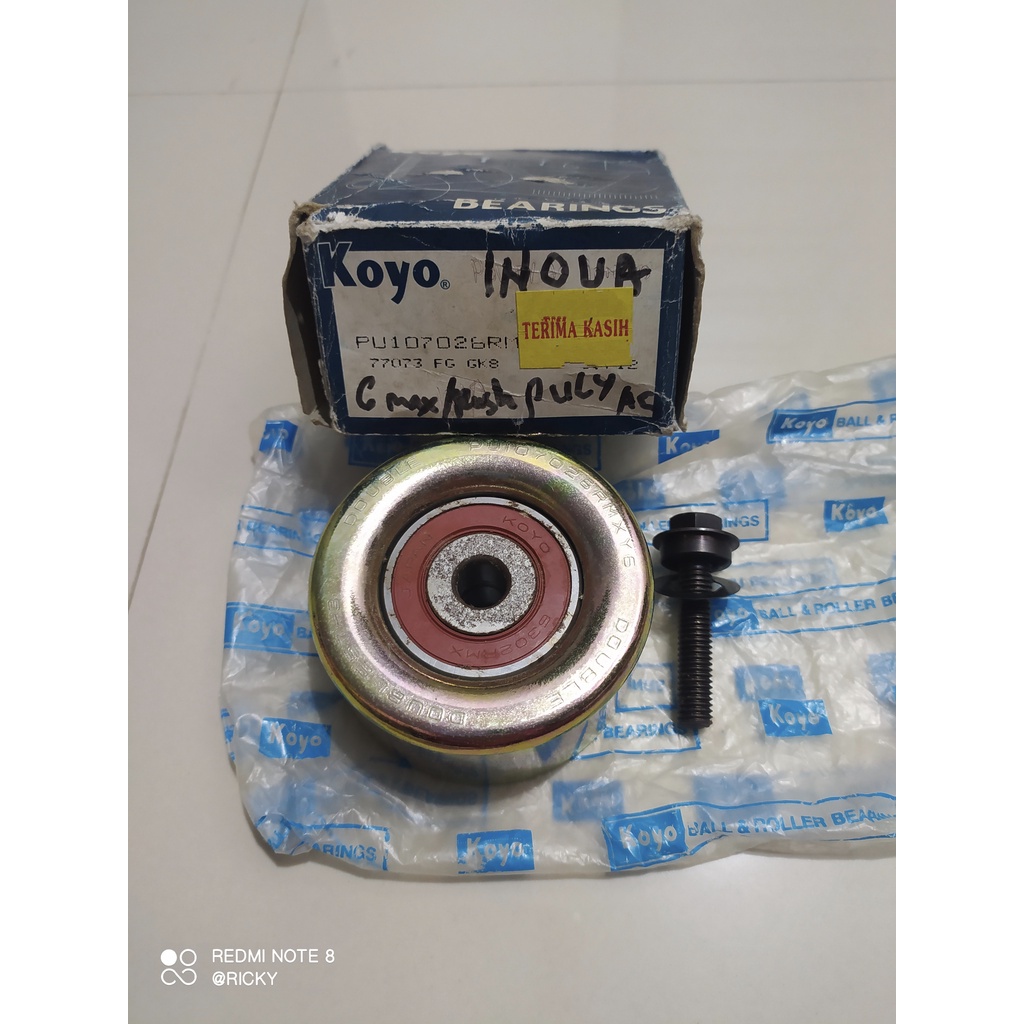Jual bearing pulley tensioner inova bensin alternator rush granmax ...