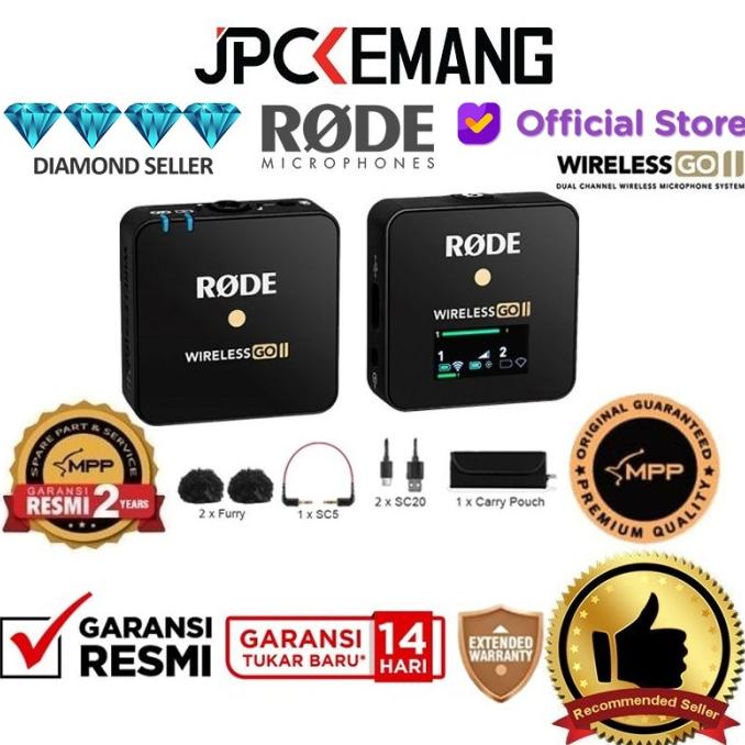 Jual Terbaru Rode Wireless Go Ii Single Wireless Microphone Wireless Go ...