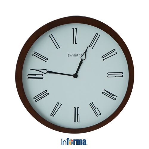 Jual Informa 60 cm Jam Dinding Br-A2 - Cokelat Wall Clock Jam Tembok ...